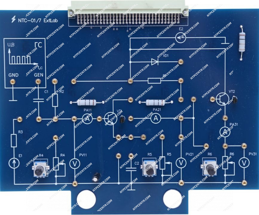 Plug-in boards set NTC-01 ExtLab «Electrical circuits, electrical ...