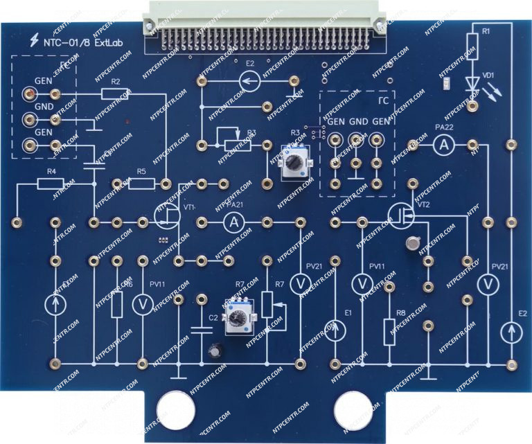 Plug-in boards set NTC-01 ExtLab «Electrical circuits, electrical ...