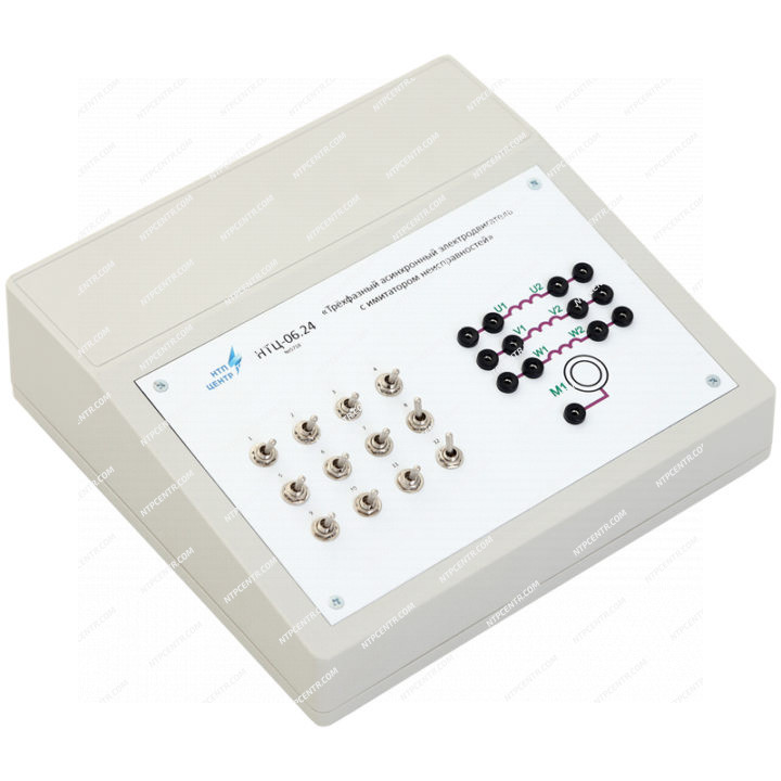NTC-06.24 “Three-phase asynchronous electric motor with fault simulator ...