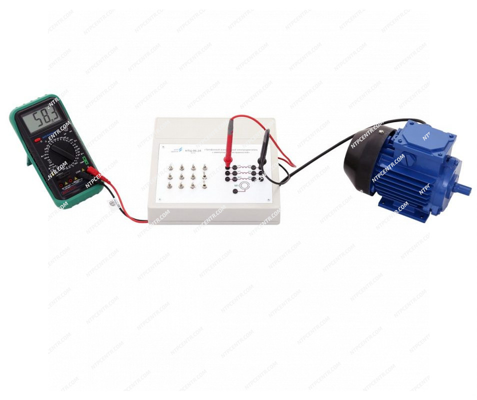 NTC-06.24 “Three-phase asynchronous electric motor with fault simulator ...