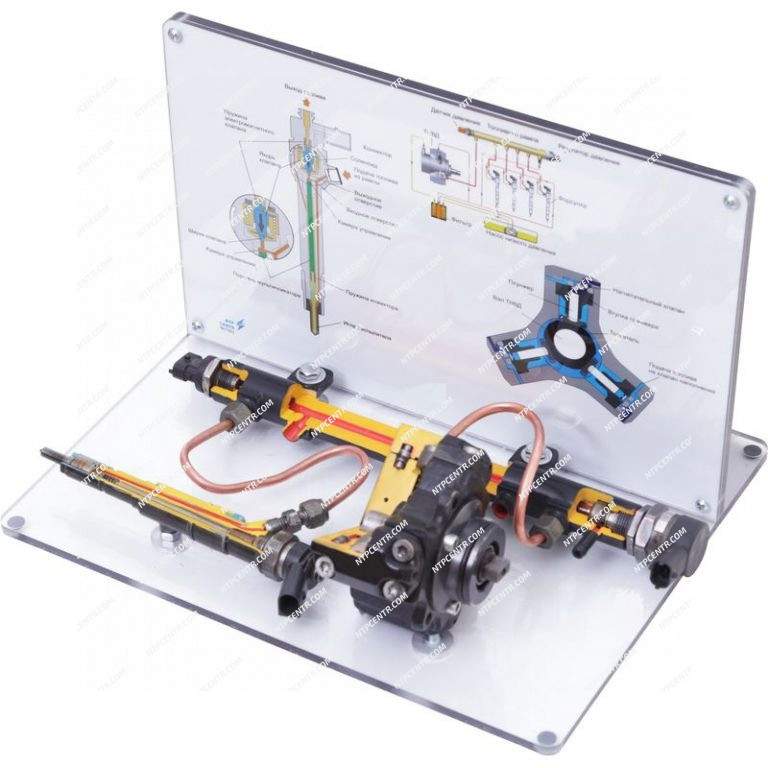 NTC-15.99.3 “Cutaway model of Common Rail diesel engine fuel injection ...